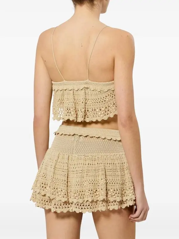 Isabel Marant Étoile Marant Oraviel Beaded Tank Top