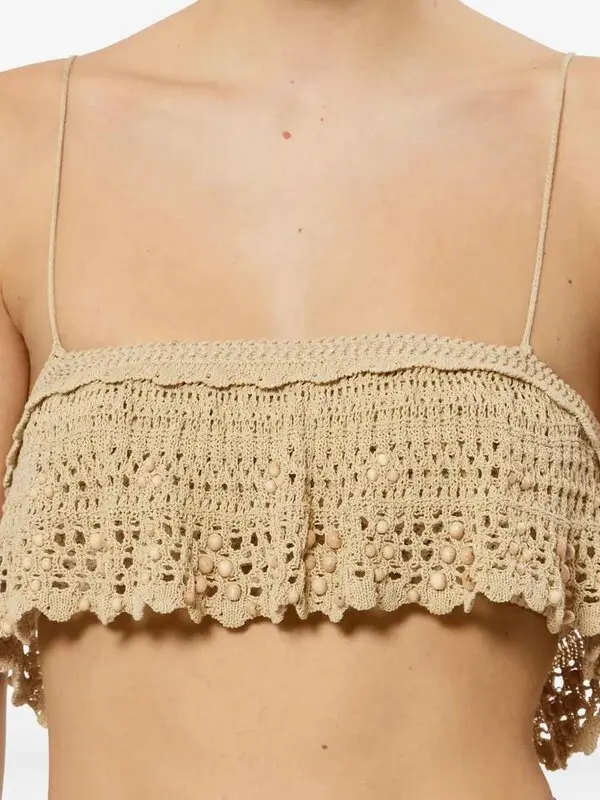 Isabel Marant Étoile Marant Oraviel Beaded Tank Top