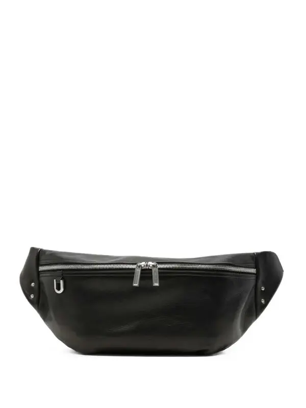 Rick Owens Leather Belt Bag - Black