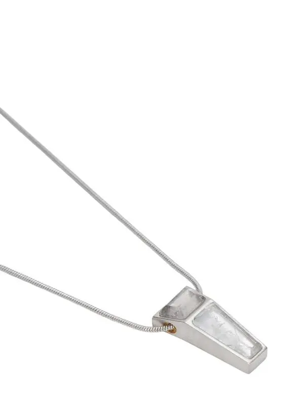 Rick Owens Mini Trunk-shaped Charm With Crystals