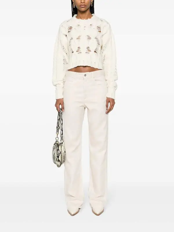 Isabel Marant Étoile Marant Belvira High-waisted Flared Jeans