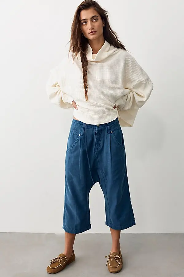 Free People We The Free Connor Turtleneck Top - Sugar Swizzle