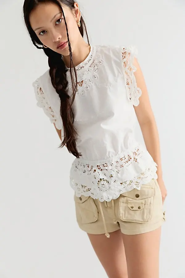 Free People Kaia Shell Top