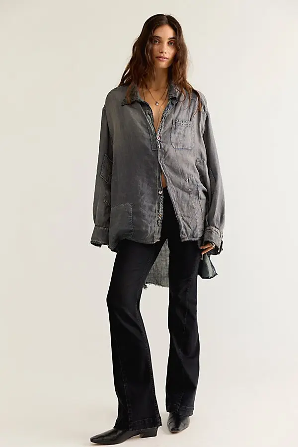 MAGNOLIA PEARL Polka Dot Adison Workshirt