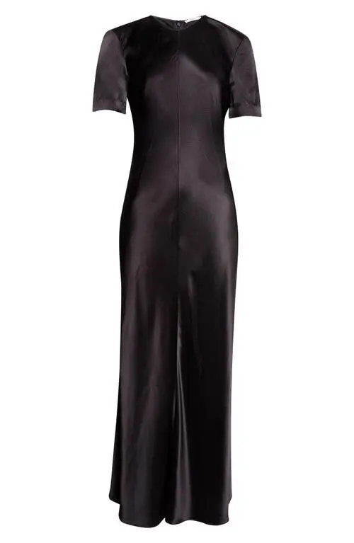 FFORME Akriti Short Sleeve Bias Dress - Black