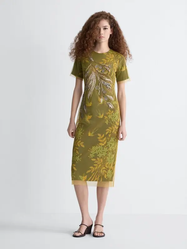 Diane Von Furstenberg Olive Dress