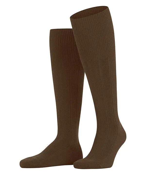 Falke Lhasa Rib Knee High Socks - Brown