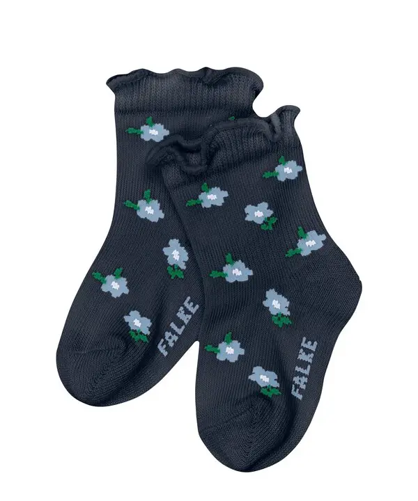 Falke Little Ditsy Flowers Babies Socks - Blue