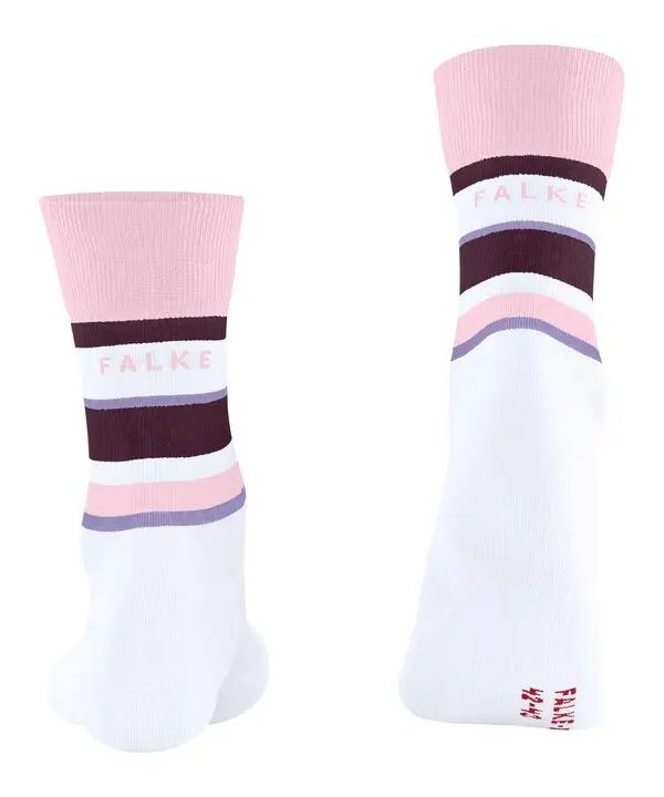 Falke Ru4 Endurance Compression Running Socks - White
