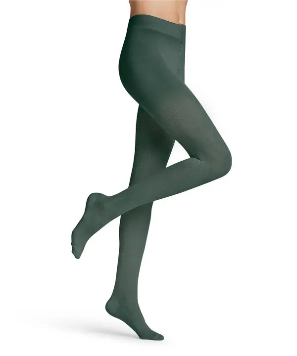 Falke Fable Estate Tights - Green