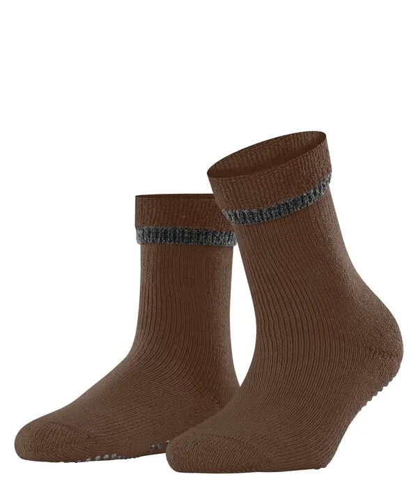 Falke Cuddle Pads Slipper Socks - Brown