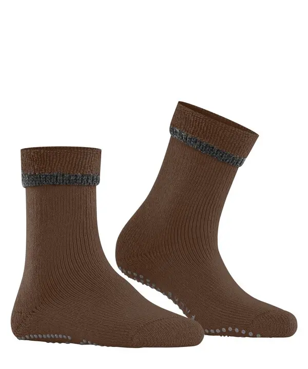 Falke Cuddle Pads Slipper Socks - Brown
