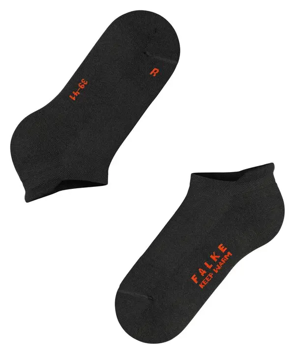 Falke Keep Warm Ankle Socks - Grey