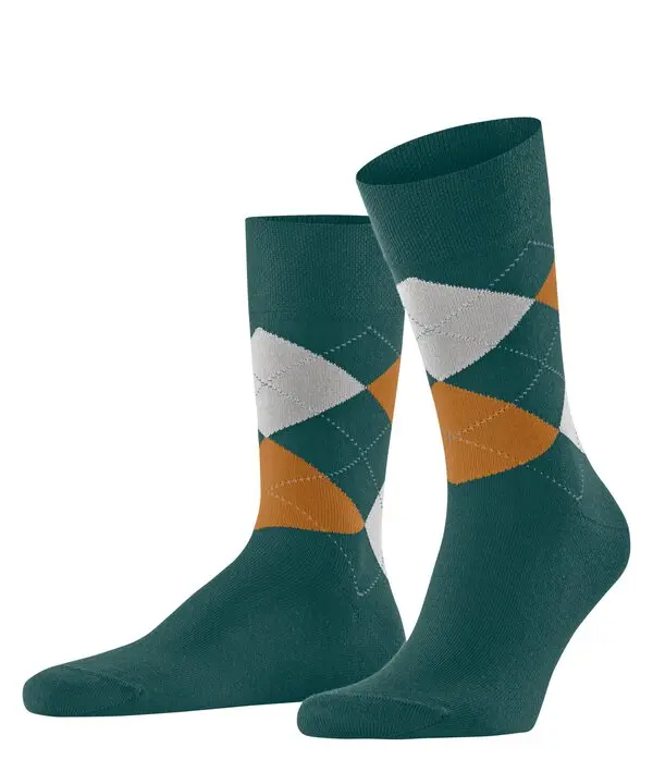 Falke Sensitive Argyle Socks - Blue