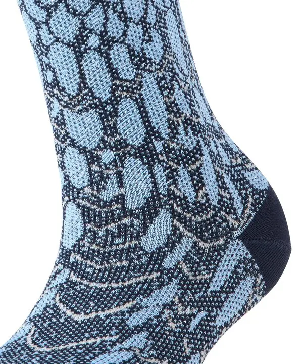 Falke Owl Rhapsody Socks - Blue