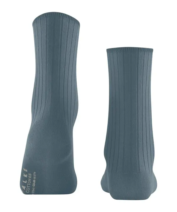 Falke Cotton Rib Socks - Blue