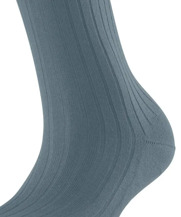 Falke Cotton Rib Socks - Blue