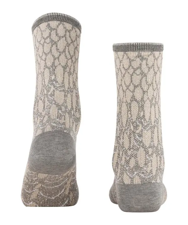 Falke Owl Rhapsody Socks - Grey