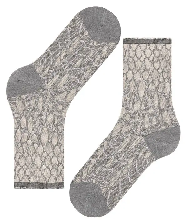 Falke Owl Rhapsody Socks - Grey