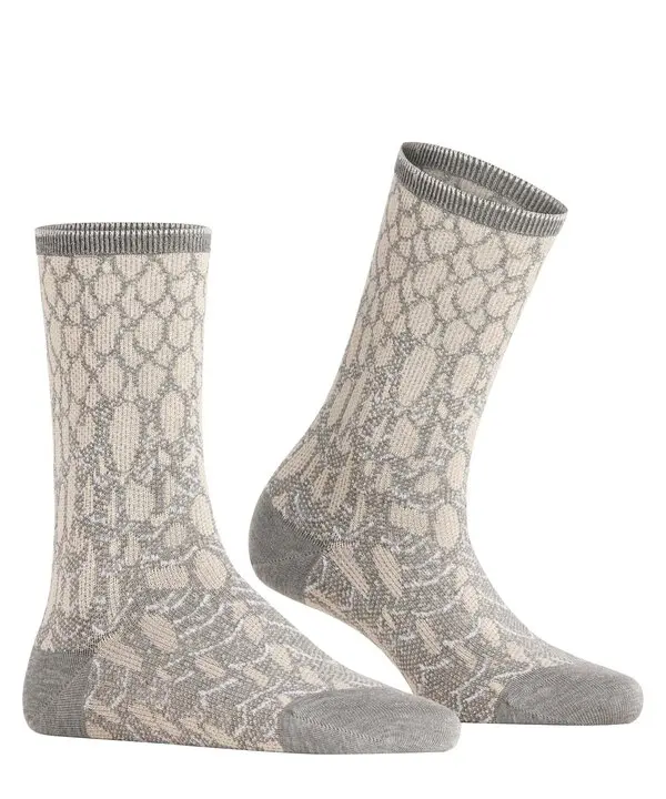 Falke Owl Rhapsody Socks - Grey