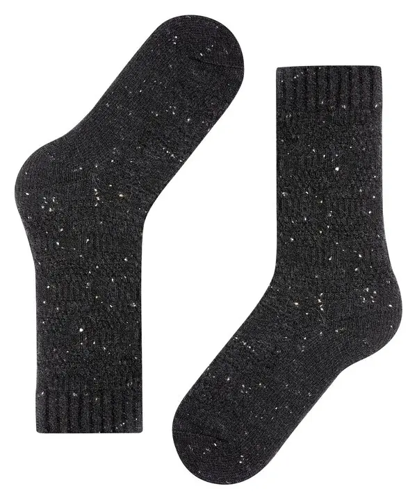 Falke Mountain Comfort Boot Socks - Black