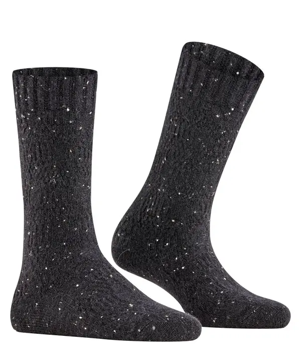 Falke Mountain Comfort Boot Socks - Black