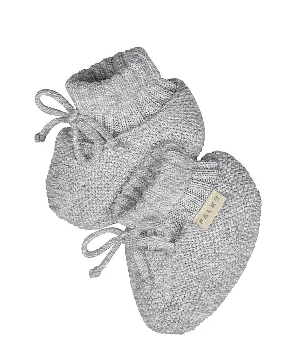 Falke Knitted Bootsock Babies Boot Socks - Grey