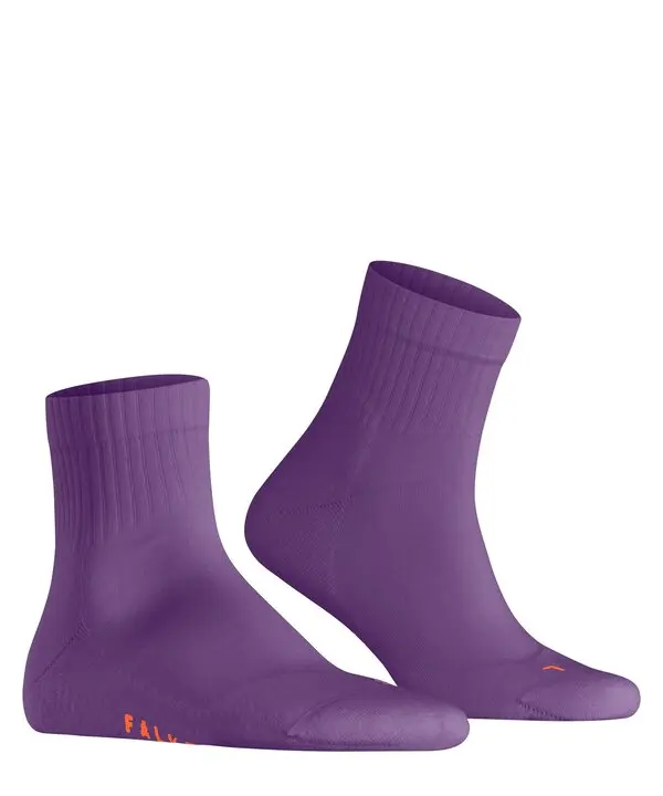 Falke Run Rib Short Socks - Purple