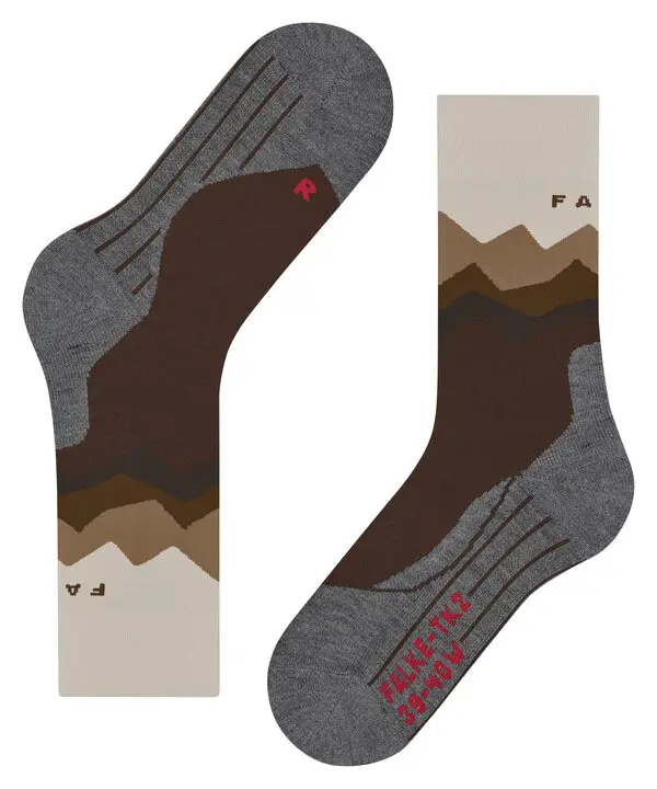 Falke Tk2 Explore Trekking Socks - Brown
