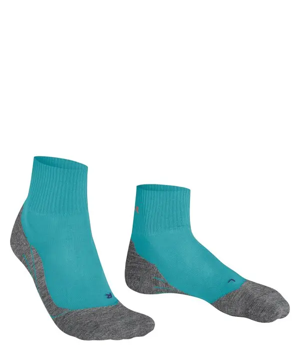 Falke Tk5 Wander Cool Short Trekking Short Socks - Blue