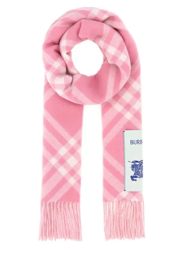 Burberry Embroidered Cashmere Scarf - Multicolor