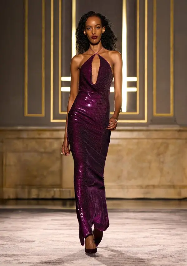 Retrofete Gardenia Sequin Dress - Violette
