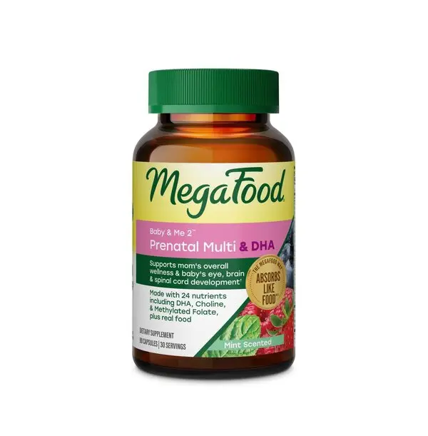MEGAFOOD Baby And Me 2 Prenatal Multivitamin And Dha - No Color