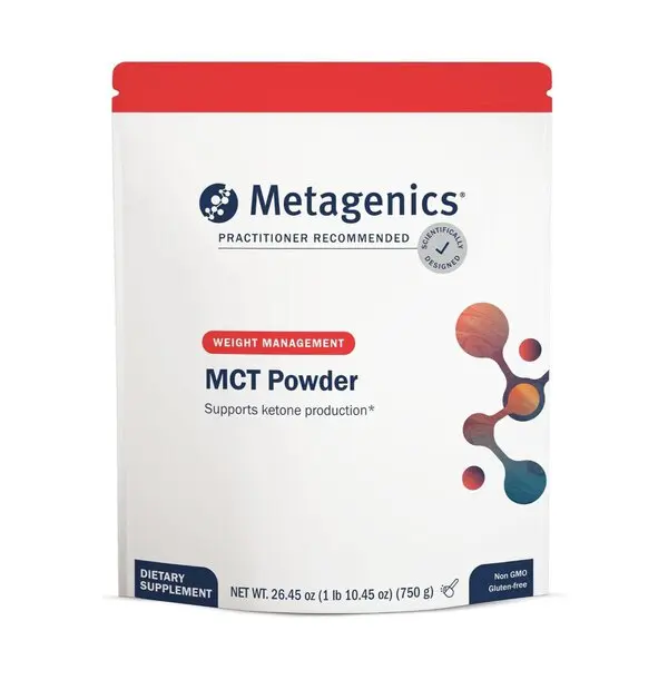 METAGENICS Mct Powder 10 Gram Medium Chain Triglycerides From Coconut Per Serving Supports Energy