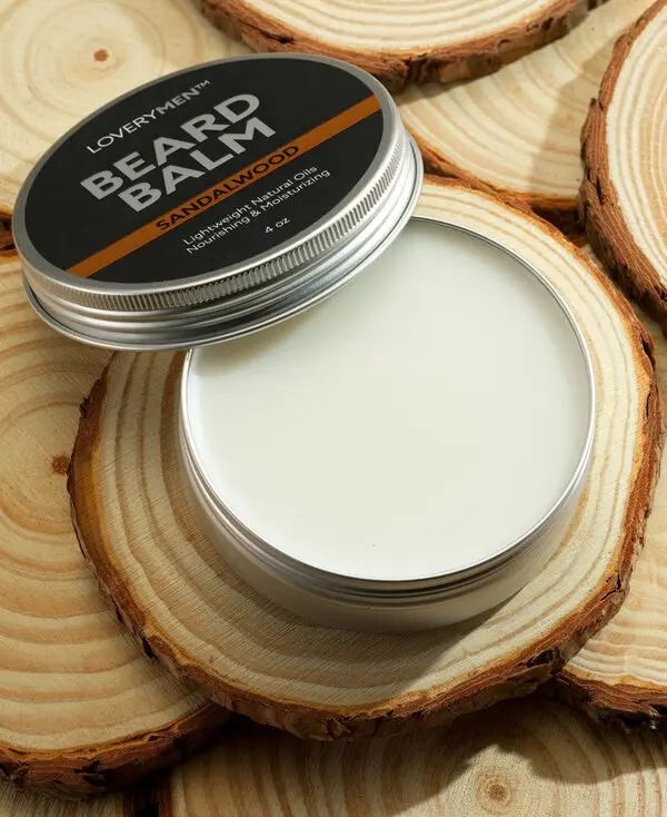 LOVERY Sandalwood Scented Beard Balm 4 Oz