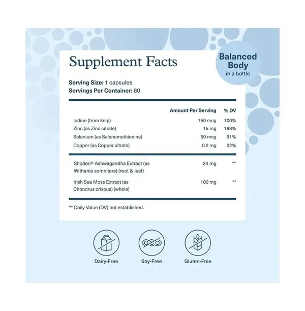 YOUTHEORY Thyroid Plus Adrenal Capsule 60 Capsules