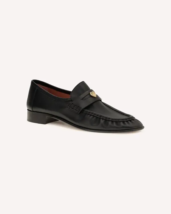 Chloé Letti Leather Loafers