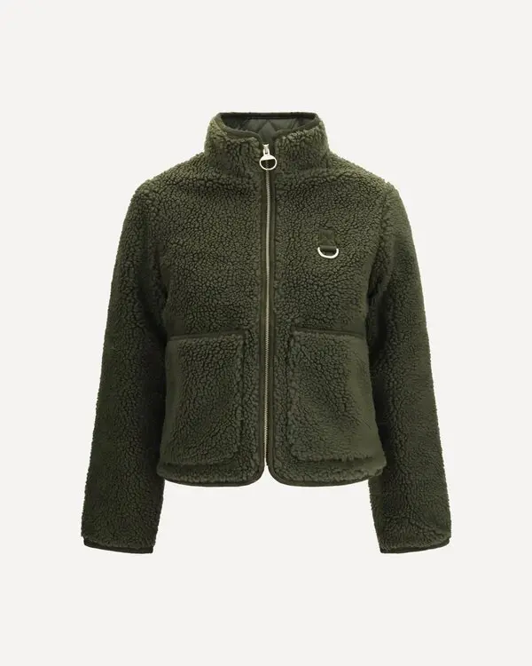 Barbour Elenora Fleece Jacket - Green