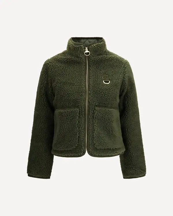 Barbour Elenora Fleece Jacket - Green