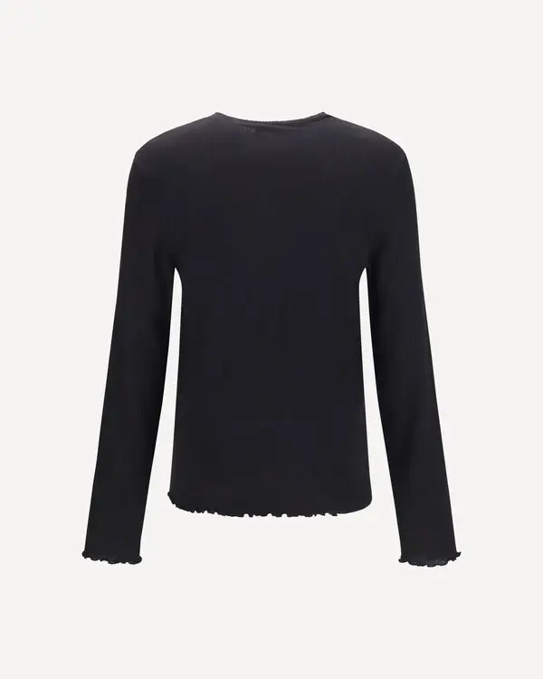 Our Legacy Ribbed Cotton-blend - Black