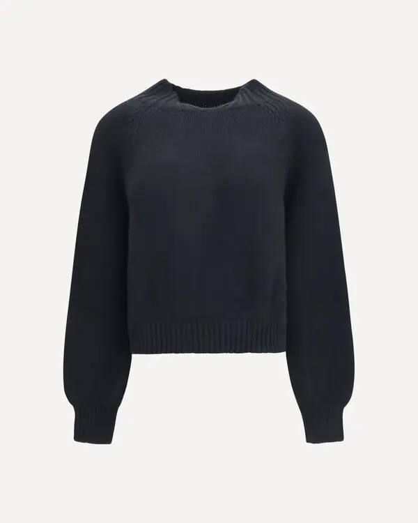 Khaite Cain Cashere Sweater Feale - Black