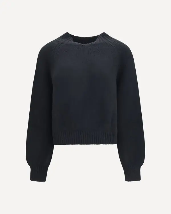 Khaite Cain Cashere Sweater Feale - Black