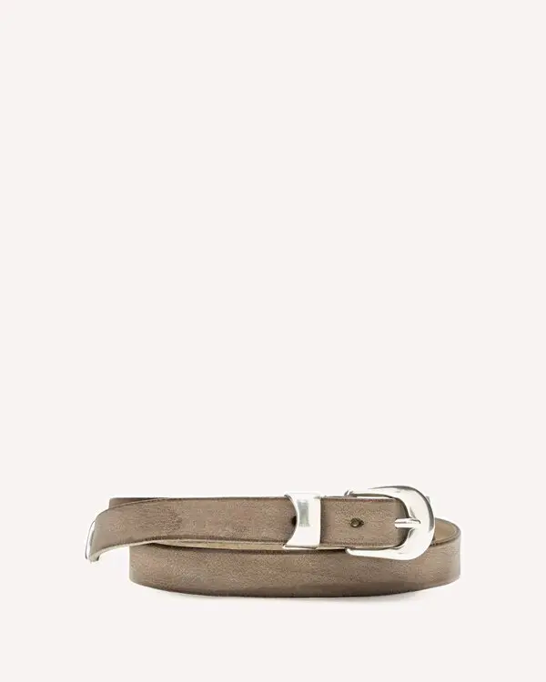 Our Legacy Suede Belt - Brown