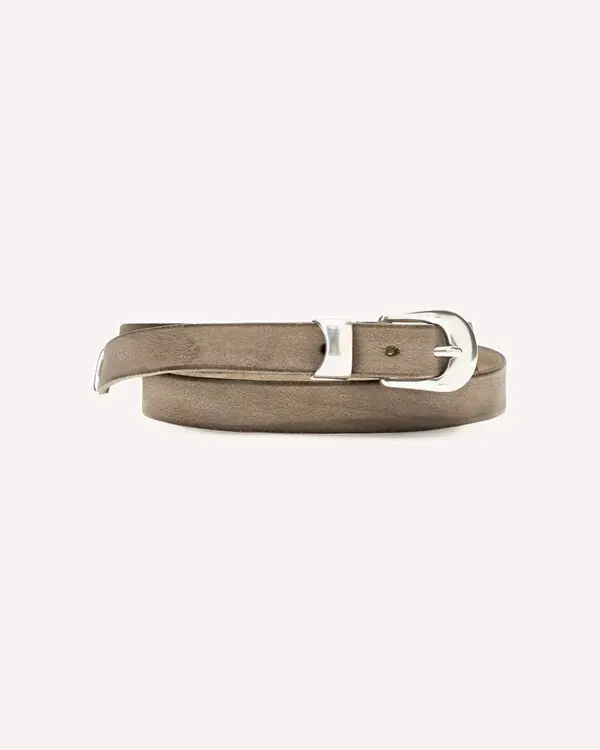 Our Legacy Suede Belt - Brown