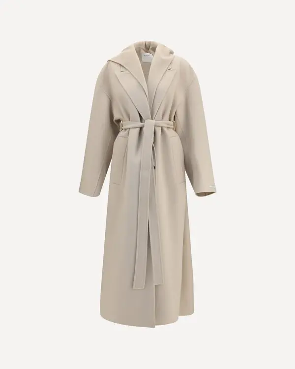 Max Mara Olmo Coat In Virgin Wool