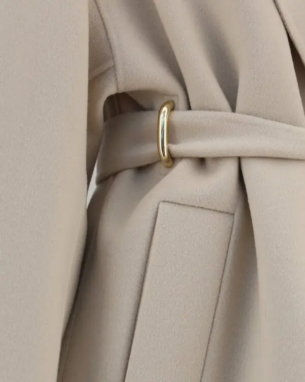 Max Mara Olmo Coat In Virgin Wool