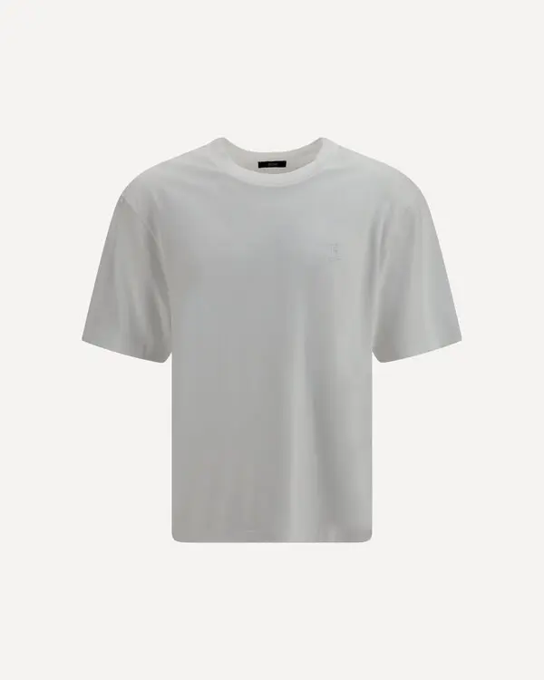 Herno Cotton Short-seeve T-shirt Mae - White
