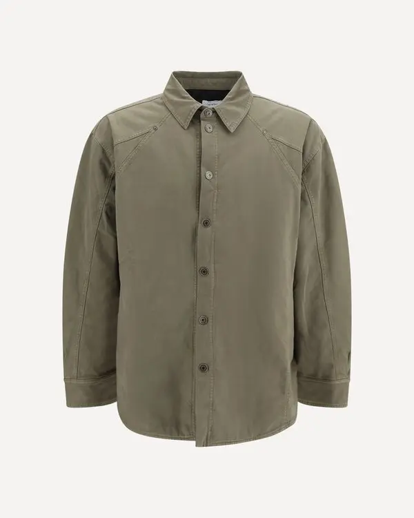 Off-White Racing Staff Cottvel Mil Sport Jacket - Green