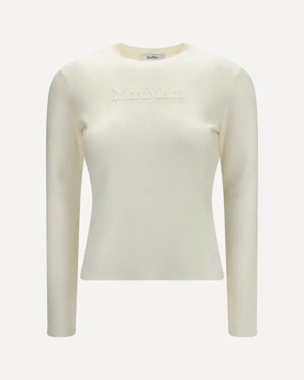 Max Mara Anto Long-sleeve Wool Sweater Feale