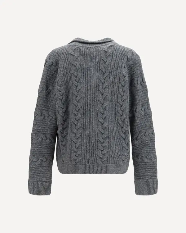 Versace Knitted Button Cardigan